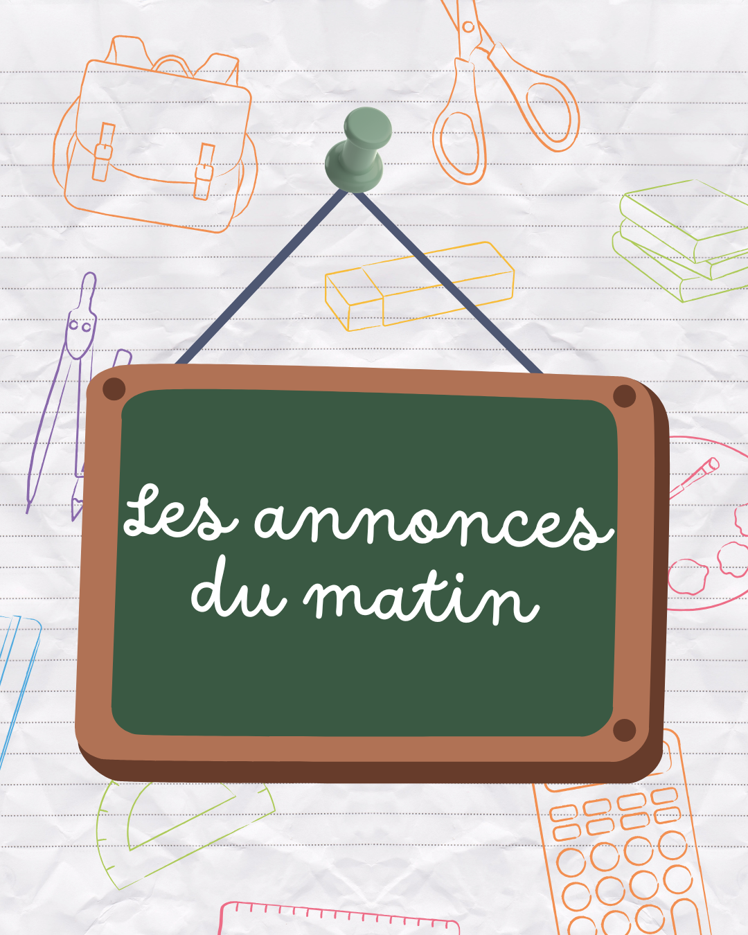 Les annonces du matin à PRDG - École secondaire catholique Père-René-de ...